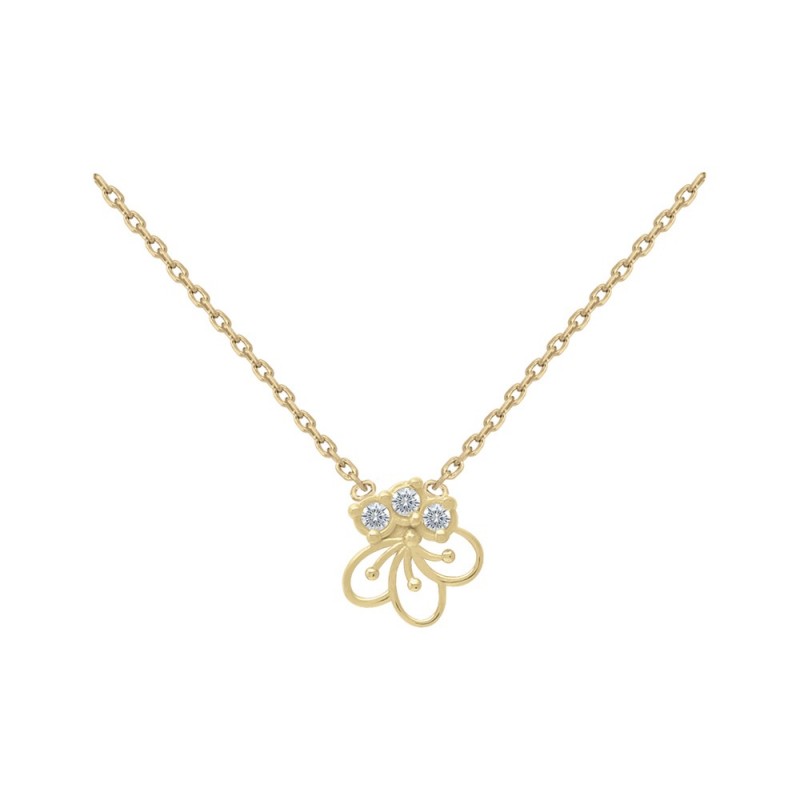 COLLIER 42CM POR FLEUR OZ - RM France